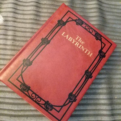 The Labyrinth Sarah's Book Replica Leatherbound Novelization Prop ...
