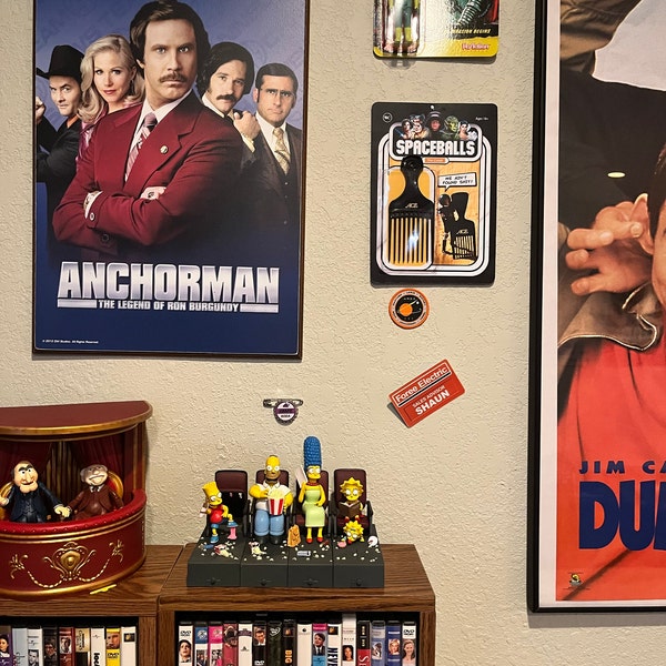 Spaceballs Hair Pick Movie Parody Star Wars Custom Made Card With Comb ...