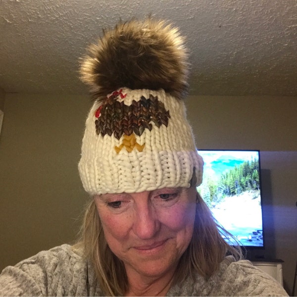 Boo Hat // Halloween Hat // Made to Order Custom Hat // Newborn Knit ...