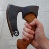 Fist Axe Bearded Ax Hand-forged Ax Small Hatchet for - Etsy