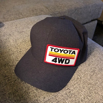 Toyota 4WD Retro Embroidered Patch - Etsy