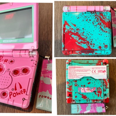 Label: Gameboy Advance SP / GBA SP Alternative Colors - Etsy