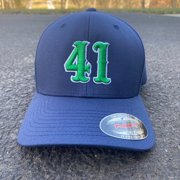 Free Personalization 3D Number Puffed Numbers Embroidered Hat, Fire ...