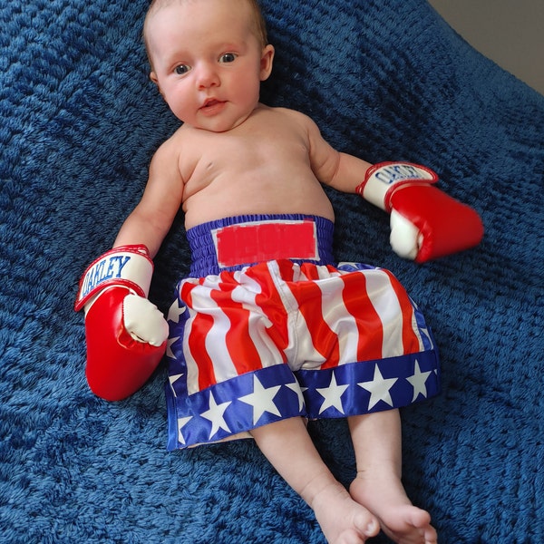 Personalized Perfection: Baby Boxing Set With Custom Wearable Gloves ...