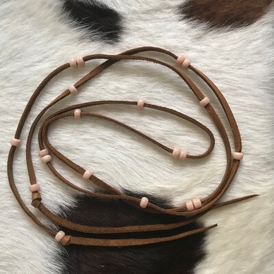 Glass Crow Beads, Beige Beads, 9 Mm, Strand of 100, Roller Beads, Pony ...
