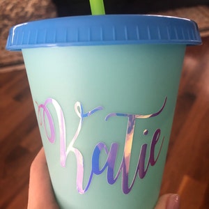 Personalize Color Changing Cups 16oz Personalized Gift for | Etsy