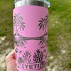 Turtle Tumbler Wrap Laser Svg, 20oz Laser Engraved Baby Turtle Tumbler ...