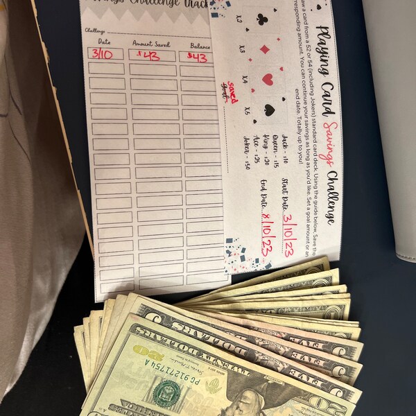 New Computer Savings Mini Tracker for Cash Budgeting | Fits A6 ...