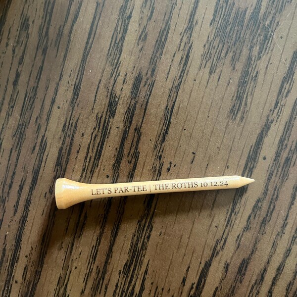 Personalized Golf Tees - Laser Engraved Golf Tee - Custom Golf Tees - 3 ...