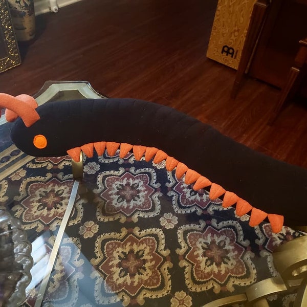 Giant African Millipede Plush, Millipede Toy, Plush Bug, Plush Insect ...