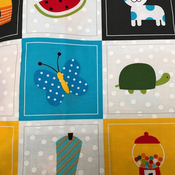 23.5" X 44" I-spy Panel I Spy Patches Pictures Squares Kids Children's ...