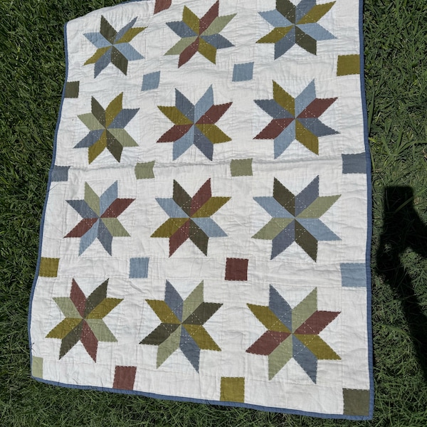 Make Your Own Quilt! Easy PDF Square Patchwork Quilt Instruction ...