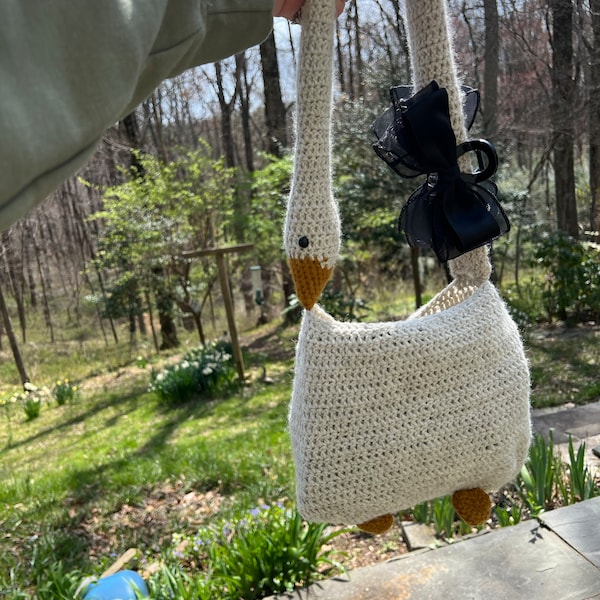 Goose Tote Bag Crochet DIGITAL PATTERN - Etsy