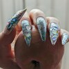 Catholic Religious Press on Nails Church Motifs With Angels, Cross ...