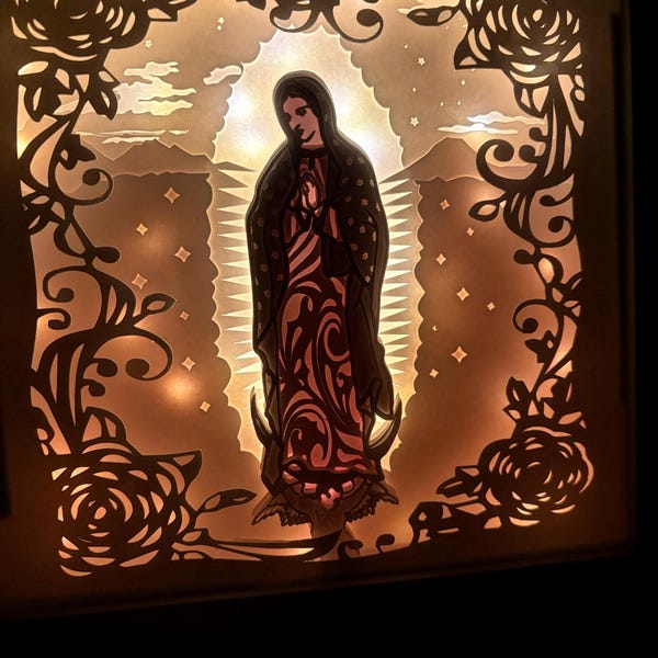 Last Supper Shadow Box SVG Template, Da Vinci Papercut Lightbox Cricut ...