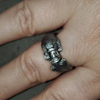 Sterling Silver Ring Baby Dragon, Cute Dragon Ring, Dragon Ring ...