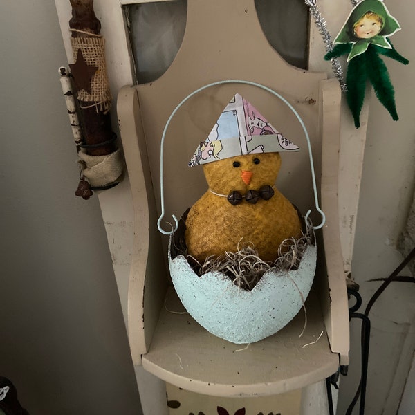 Aged Primitive Spring or Easter Sugar Cookies Bowl Fillers, Ornies ...