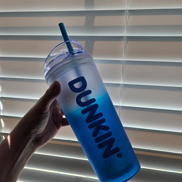 NEW 2023 Spring Original DUNKIN’ 24oz Ombre Acrylic Rainbow Tumblers - Etsy