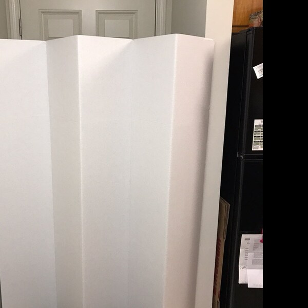 Bedside Commode Privacy Screen Partition Portable Handicap Aid 5 1/2 ...
