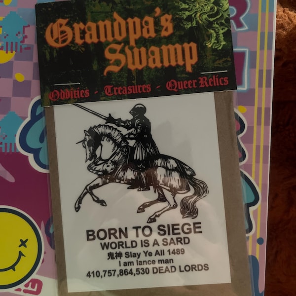 Fight Hard Knight Sticker - Etsy