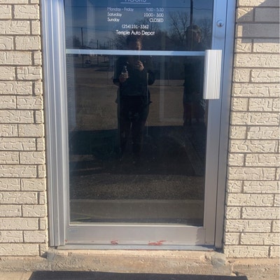 Hours Window Decal Modern Store Hours of Operation Storefront Decal ...