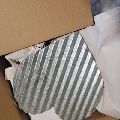 8 Corrugated Alphabet & Numbers, Old Barn Tin, Metal Decor, Farmhouse ...