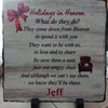 Christmas in Heaven Memorial Frame | Holiday Sympathy Gift ...