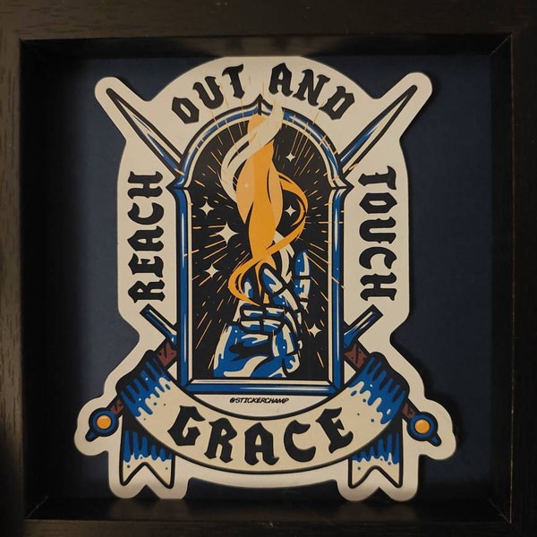 Elden Ring - Reach Out and Touch Grace Sticker - Etsy
