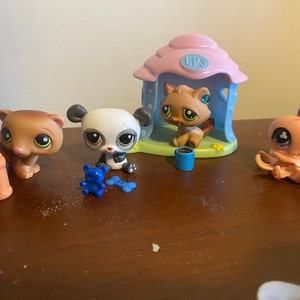Littlest Pet Shop Rare Vintage LPS Collie Dogs Accessories Sets Lot YOU ...