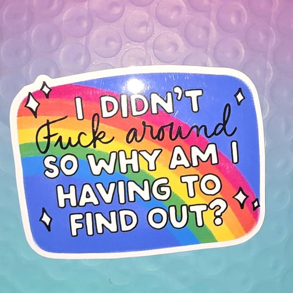 My Work Vocabulary, Funny Work Sticker, Offensive, Waterproof Sticker ...