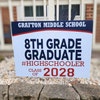 8th Grade Signs, Graduation Yard Sign, High School Graduation Lawn ...