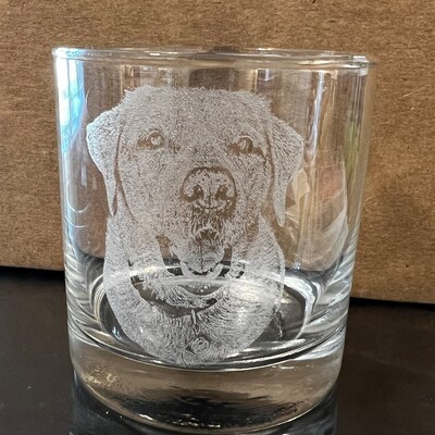 Custom Glass With Handwriting Engraved Personalized Handwriting Gift ...