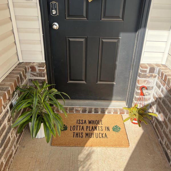 No Trespassing Doormat - Etsy