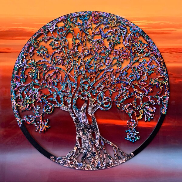 Wall Decor for Home Bedroom Living Room Wood Tree of Life Family ...