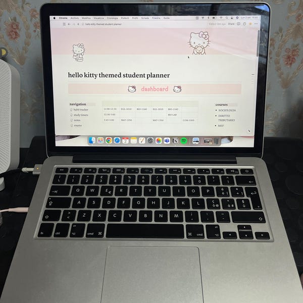 ୨୧ Coquette Themed Notion Template | Aesthetic Notion Planner | Digital ...