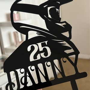 Delorean Back to the Future Birthday Car Mechanic Cake Topper ...