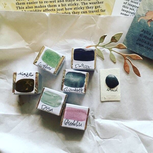 Disa- Handmade Watercolor Paint - Etsy