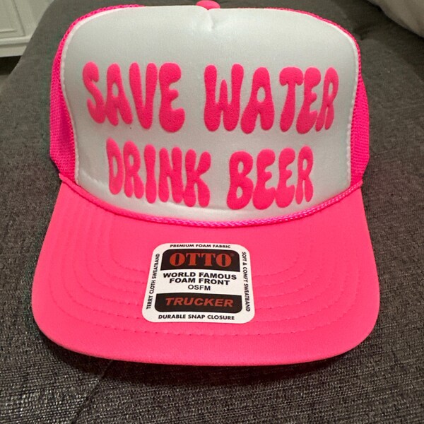 Custom Puff Print Hat, Custom Foam Hat, Custom Mesh Trucker Hat, High ...