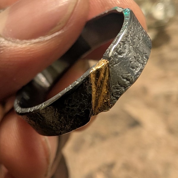 Kintsugi Band Ring | A Unique Ring That Blends the Ancient Japanese Art ...