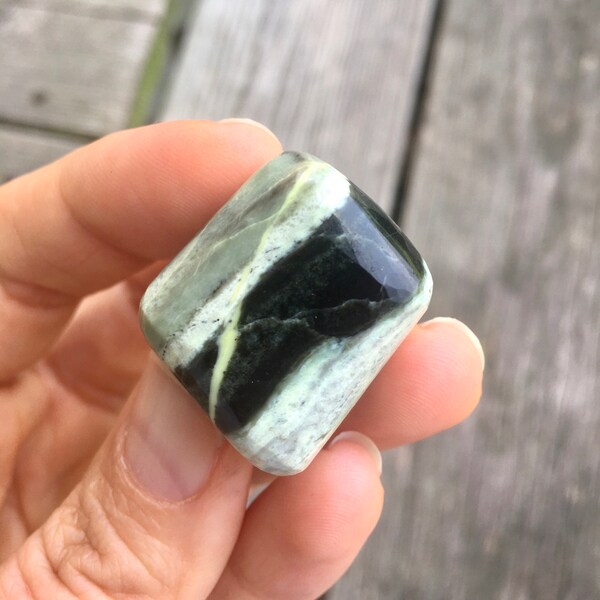 Serpentine Infinite Tumbled Stone Pebble Charm Stone Small Stone ...