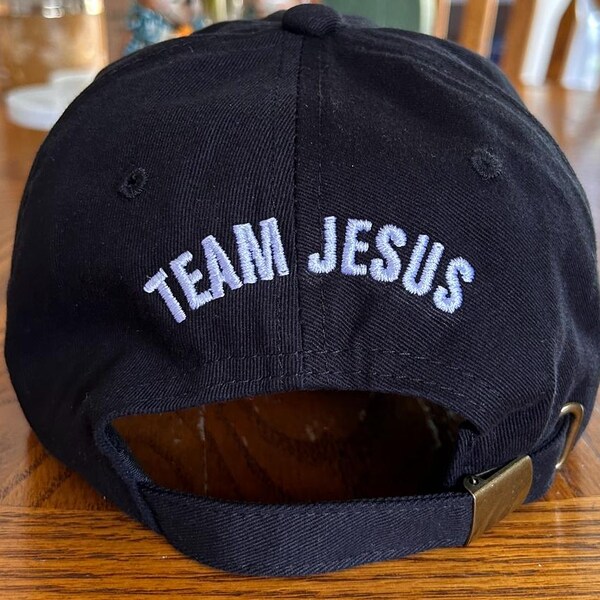 Custom Embroidered God is Good Baseball Hat pigment Dyed Black - Etsy