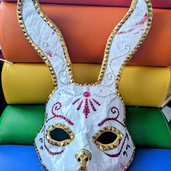 Splicer Bunny Mask Pattern - Etsy
