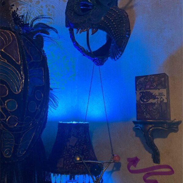 OOAK Hand Painted Skeleton Hand & Intertwined Snakes ~ “the Snake ...