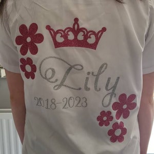 Personalise Your Leavers Shirt at Home School Leavers Day Personalise ...