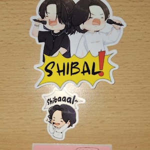 Yoongi El Capitxn Shibal DDAY Concert BTS Vinyl Waterpoof Sticker Suga ...