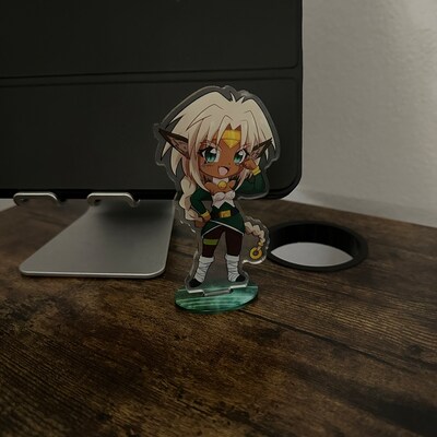 Kaleido Star Sora & Layla 3 Holographic Doubleside Acrylic Charms ...