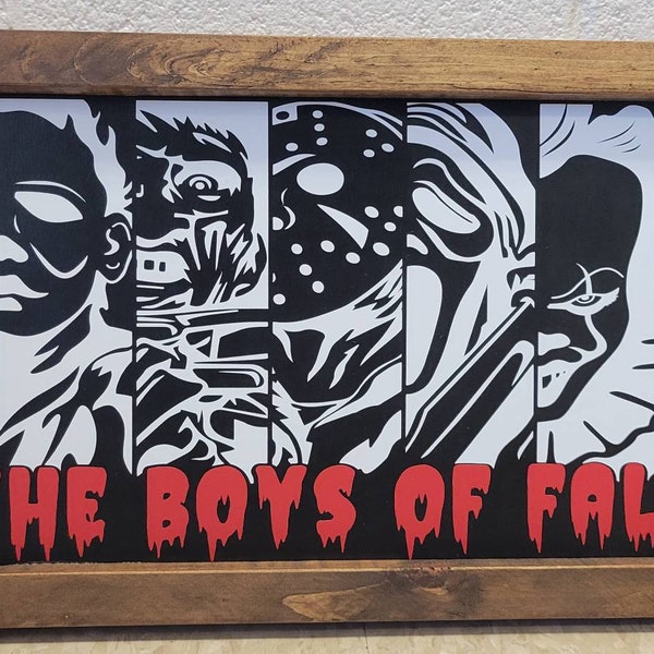 The Boys of Fall SVG PNG, Funny Halloween Shirt Svg, Halloween Horror ...