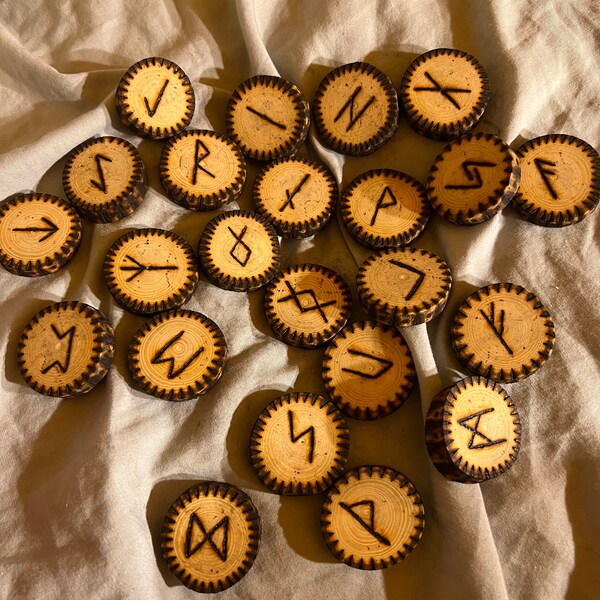 Witch Runes Pagan Runes Divination Runes Fortune Telling - Etsy