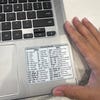 Word/excel for Windows PC Keyboard Shortcut Sticker No-residue ...