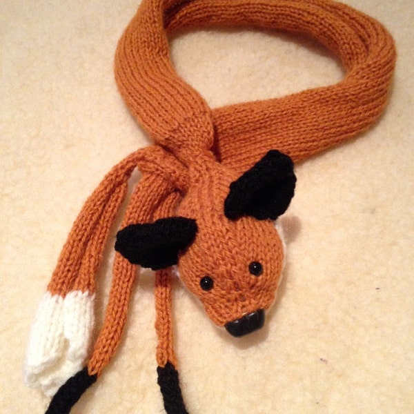 Mr. Fox Stole My Heart - Knitting Pattern - Etsy